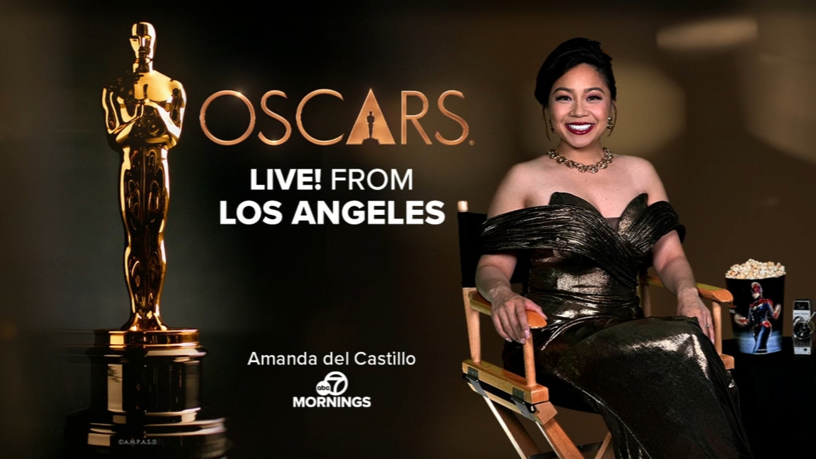 Oscars 2025 live updates: ABC7's Amanda del Castillo is behind the ...