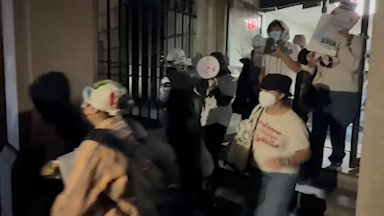 Barnard College sit-in protest: Demonstrators demand reinstatement of 2 ...