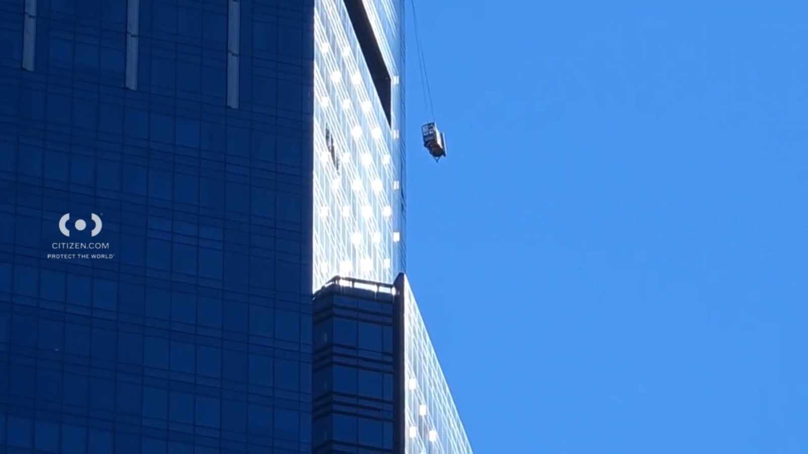 Window washers NYC: 2 rescued after rigging comes loose outside high ...