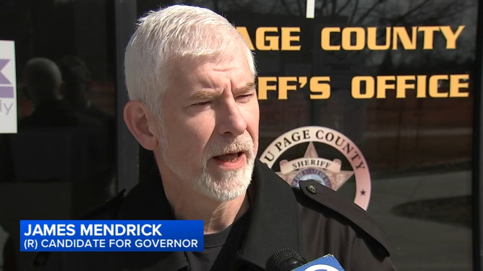 DuPage County Sheriff James Mendrick, 1st to announce candidacy for Illinois governor, sees ...
