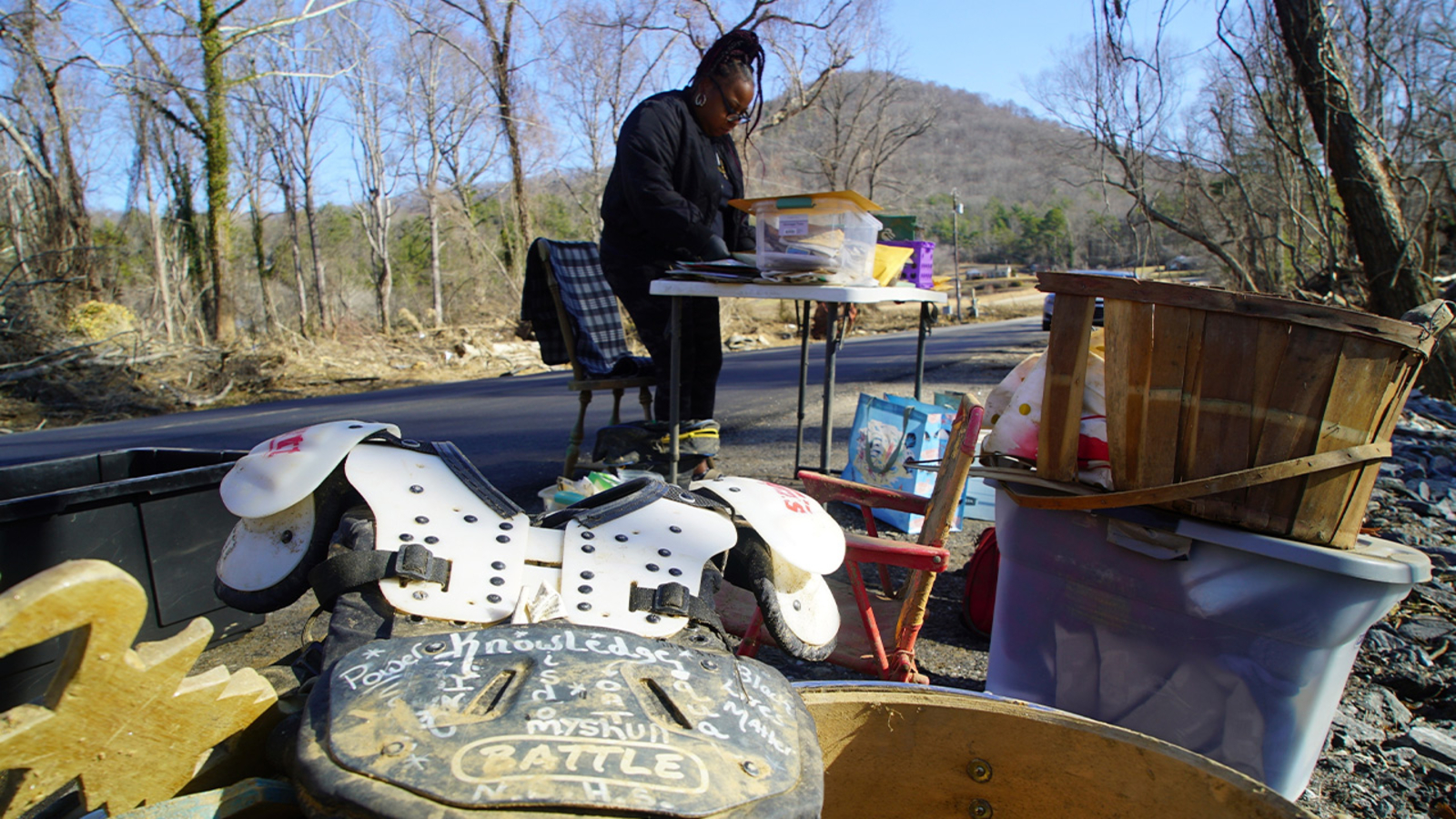 Hurricane Helene recovery | Raleigh woman Jill Holtz reunites WNC ...