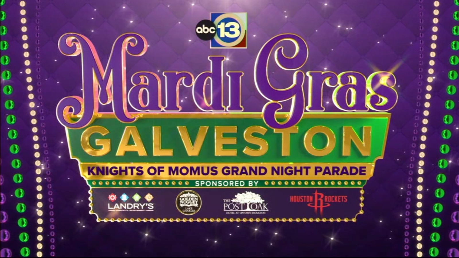 2026 Knights of Momus Grand Night Parade lights up Galveston - ABC13 ...
