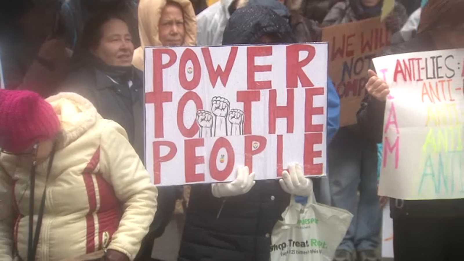 Donald Trump speech today: Federal Plaza, Chicago protest among several ...