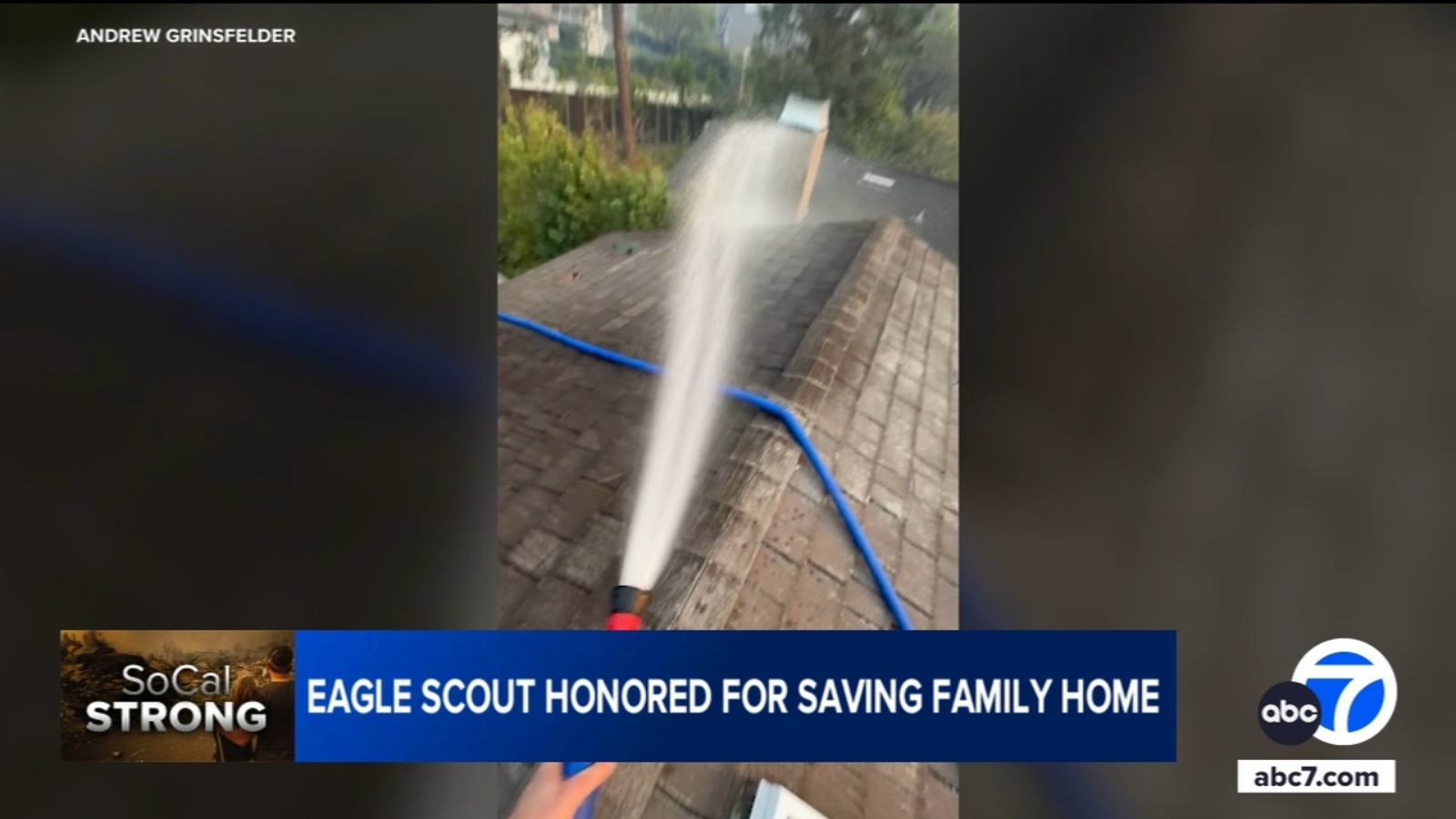 Eagle Scout and UCLA student honored for saving family's home during ...
