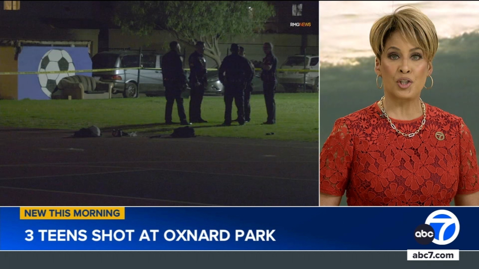 Three teens recovering after being shot at a park in Oxnard - ABC7 Los Angeles