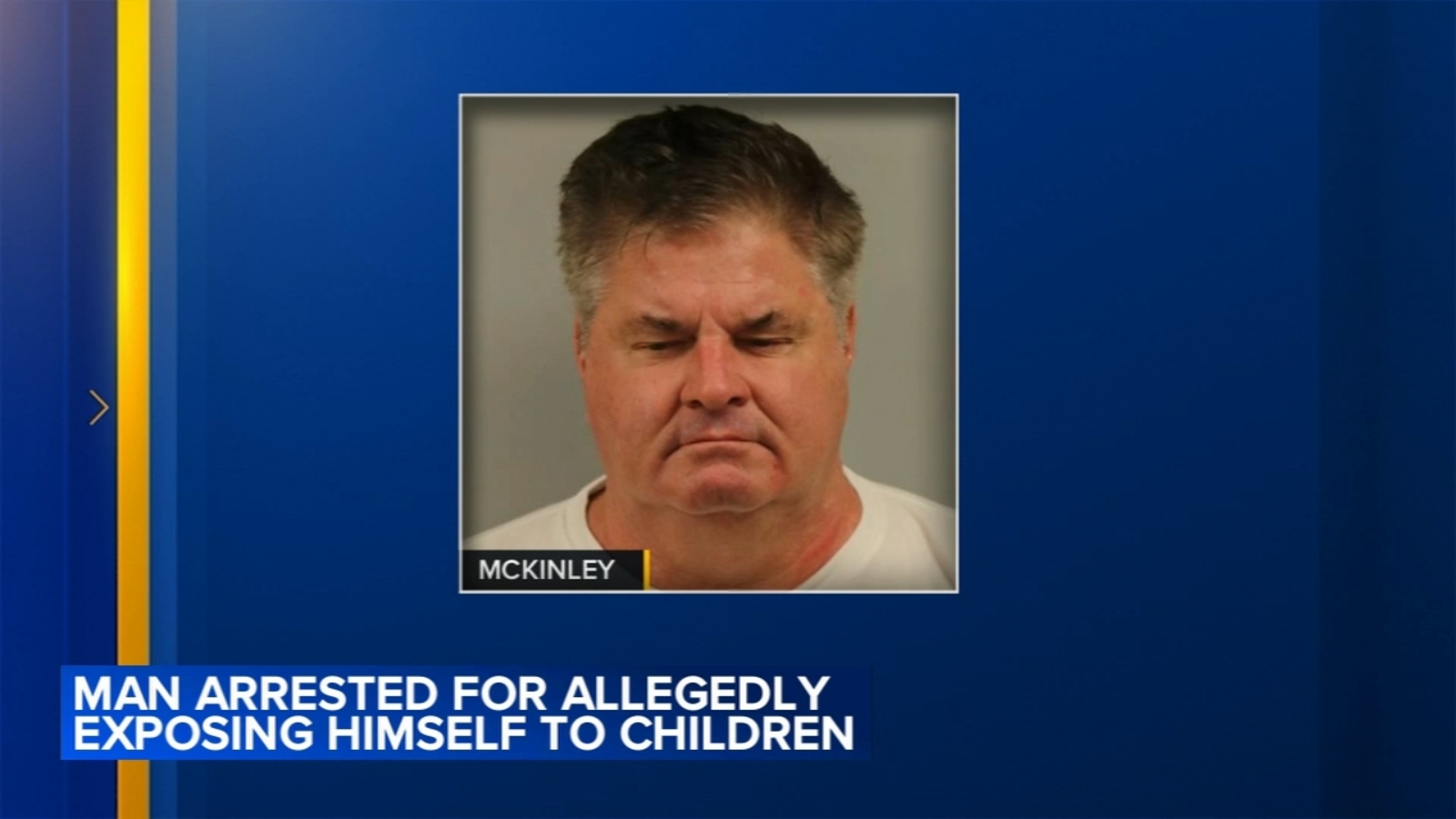 Robert McKinley arrested: Lower Township man accused of exposing himself to children - 6abc ...