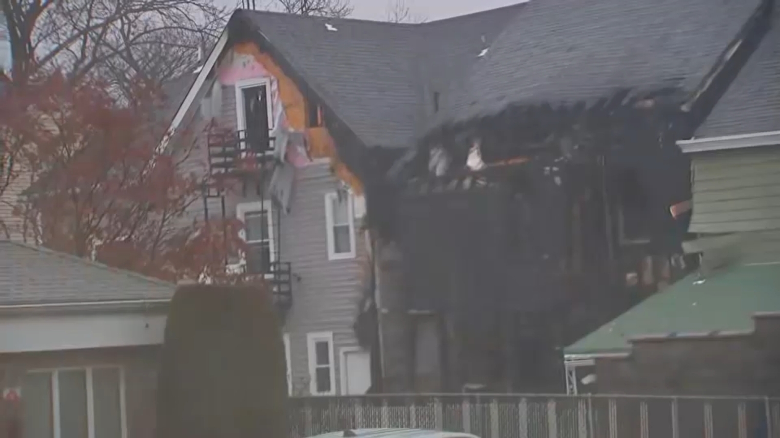 NJ House fire: Several houses caught on fire in Prospect Park, NJ ...