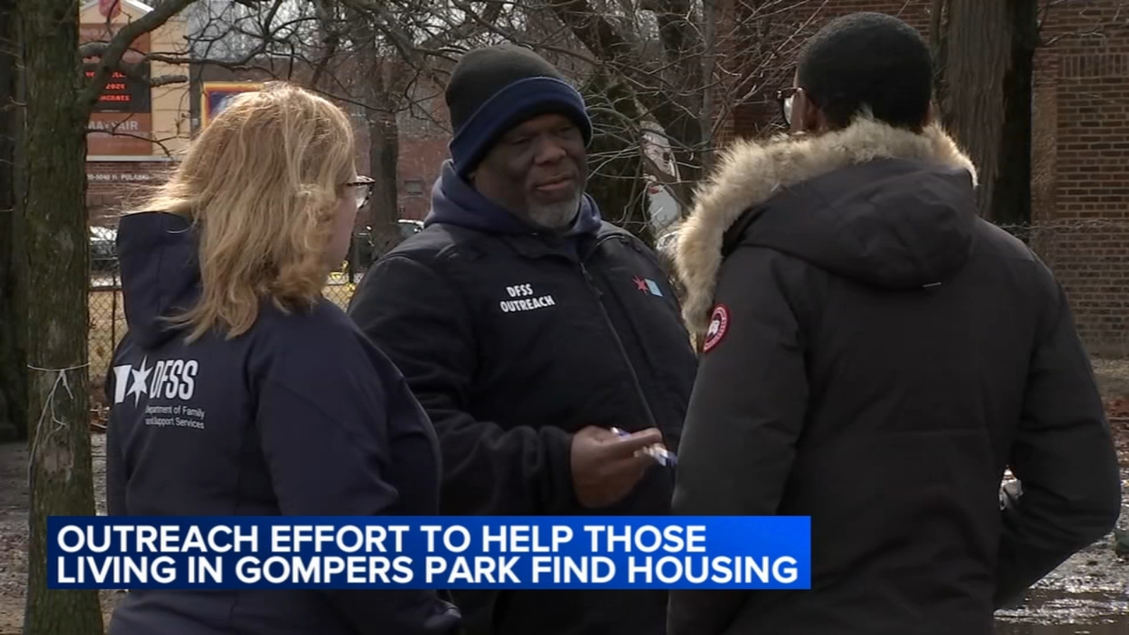 Homeless living in Gompers Park view apartments as part of Chicago ...