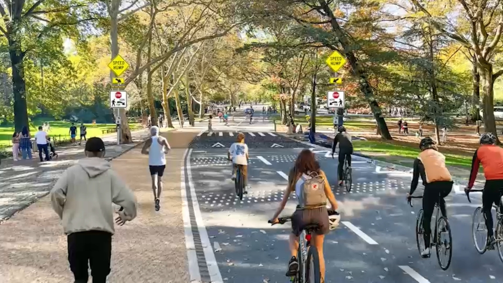 Central Park loop getting redesign to improve safety and separate ...