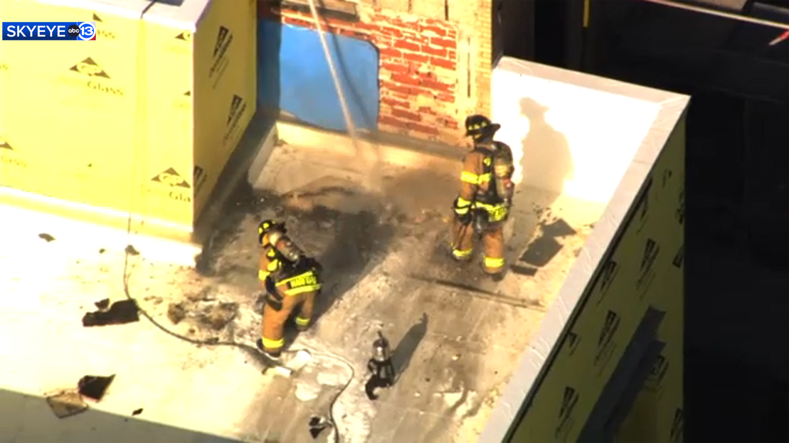 Bellaire fire: No one injured after construction area at Episcopal High ...