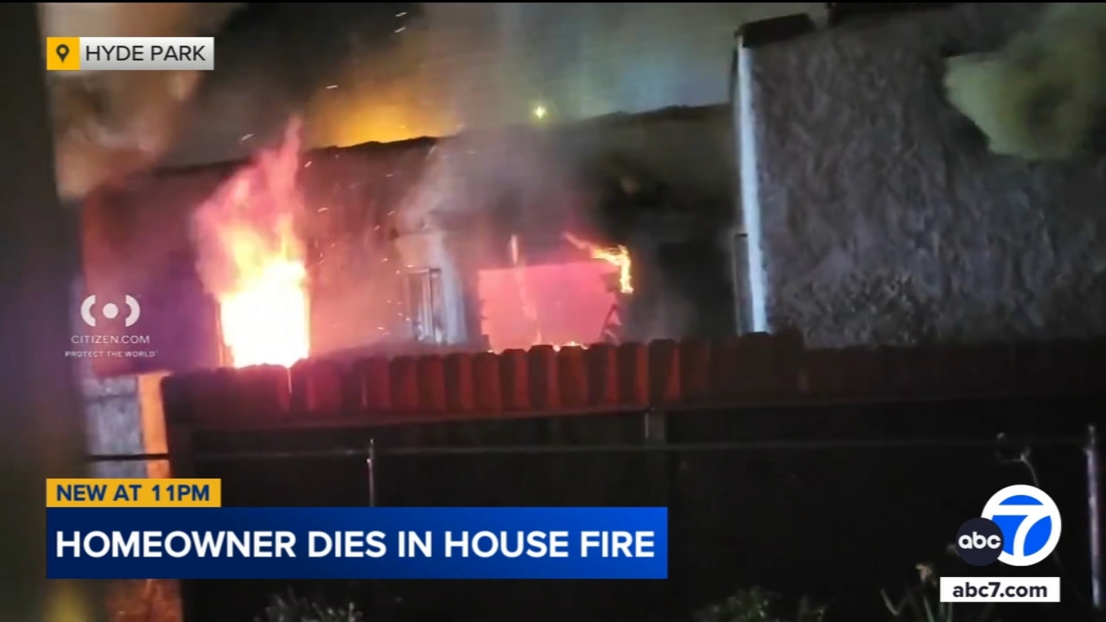 50-year-old man dies after being trapped in Hyde Park house fire ...