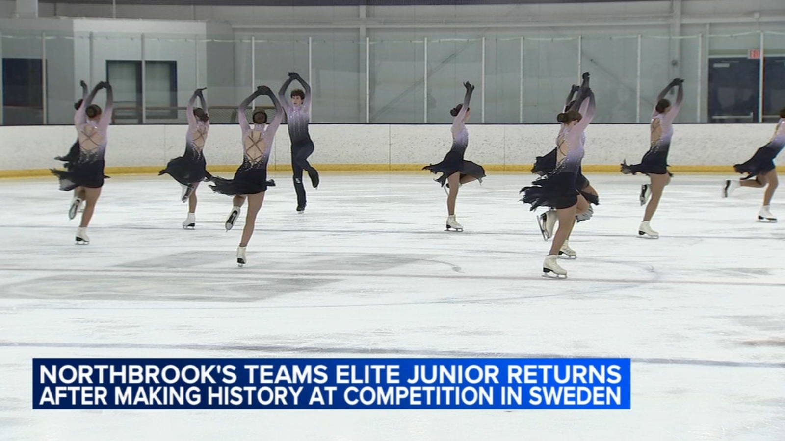 Northbrook Teams Elite becomes first winning US figure skating team at Sweden ISU World Junior ...