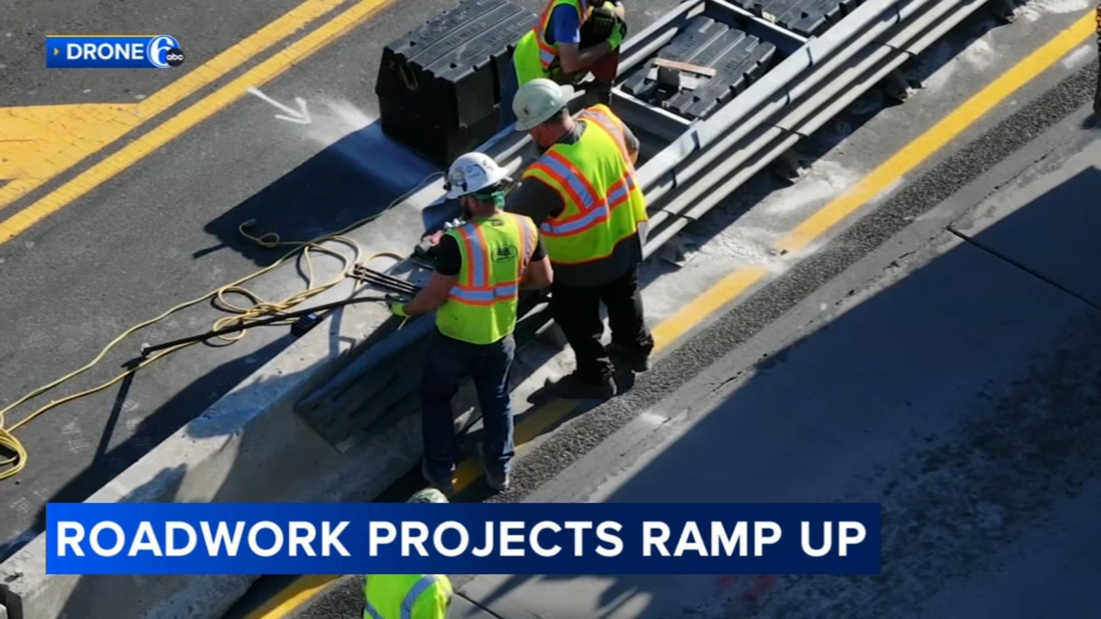 Warmer weather will bring more road work, PennDOT says - 6abc Philadelphia