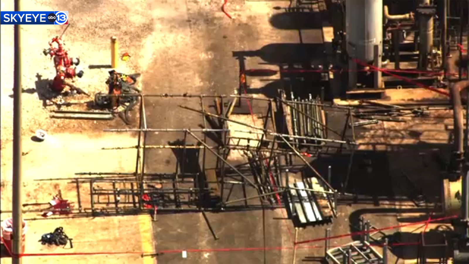 Chevron scaffolding collapse: 3 workers injured in construction ...