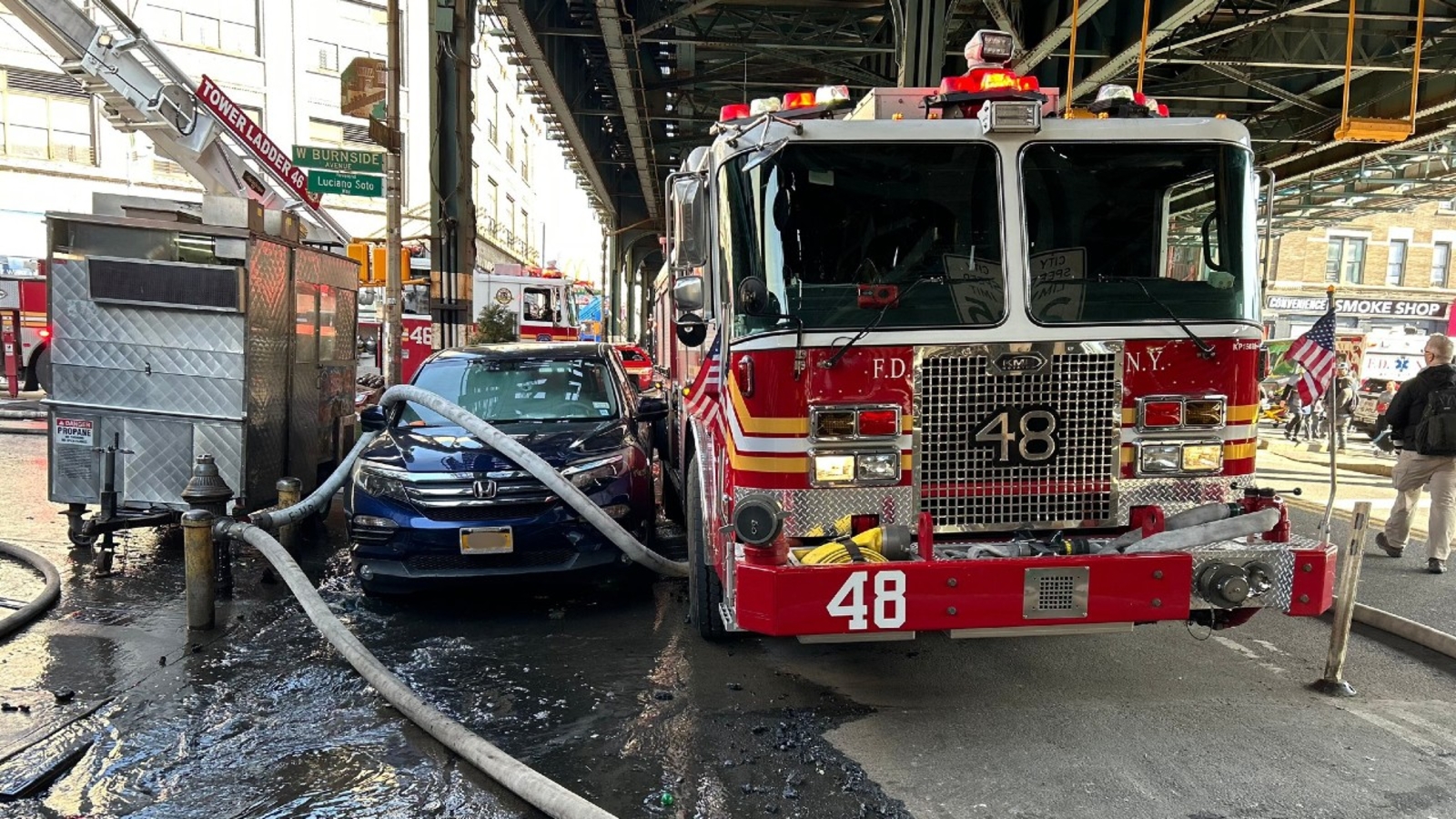 University Heights fire: FDNY says parked car in front of hydrant ...
