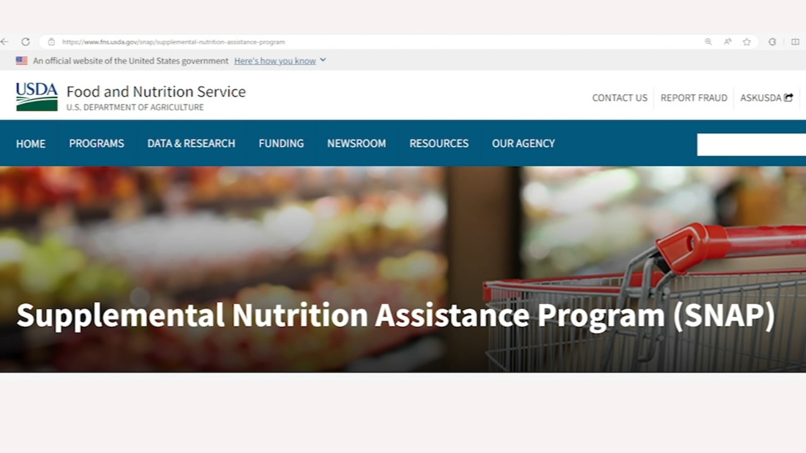 New phishing scam targeting Supplemental Nutrition Assistance Program, or SNAP, users amid ...