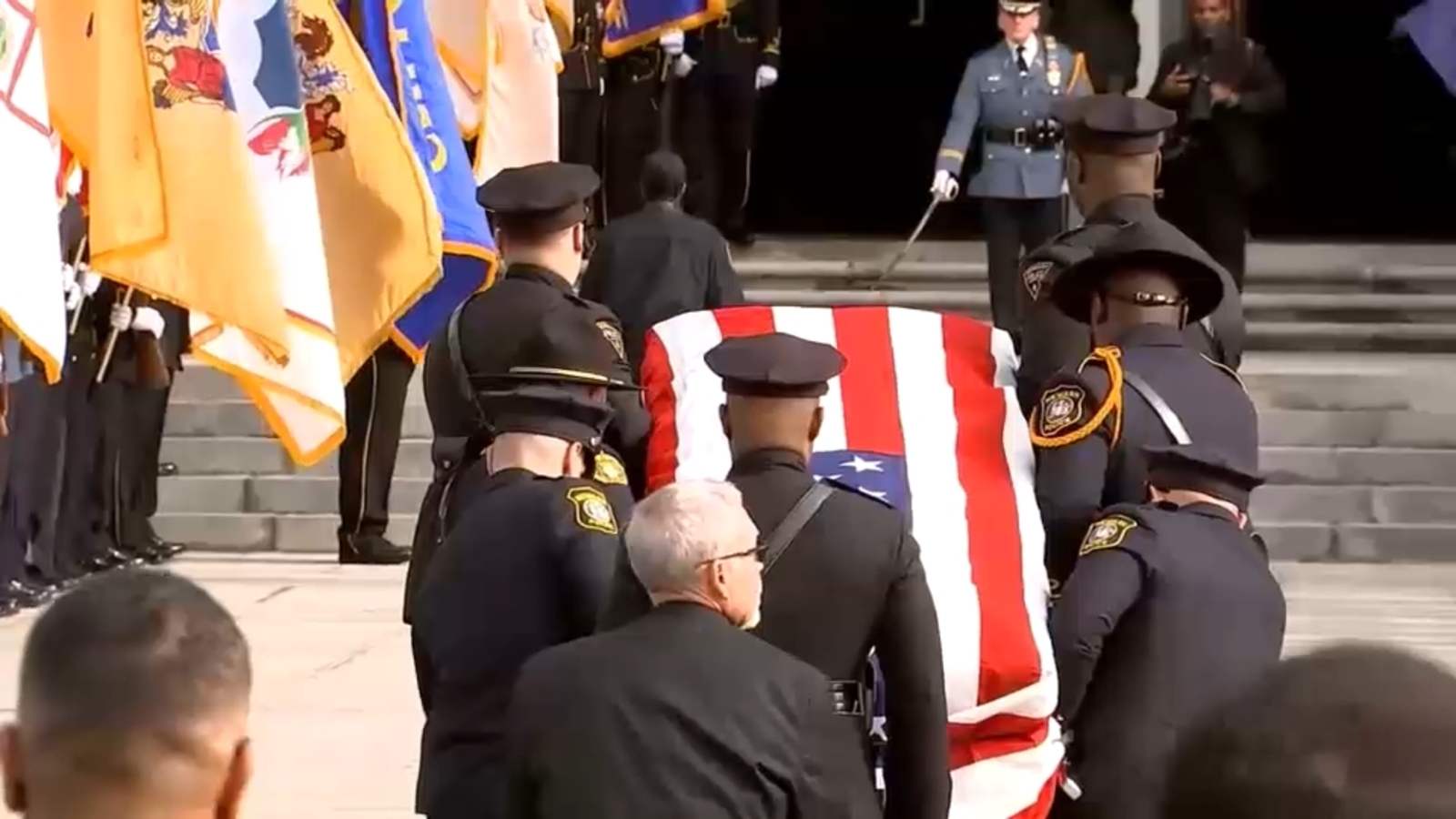 Newark officer shot: Funeral for 26-year-old Detective Joseph Azcona ...