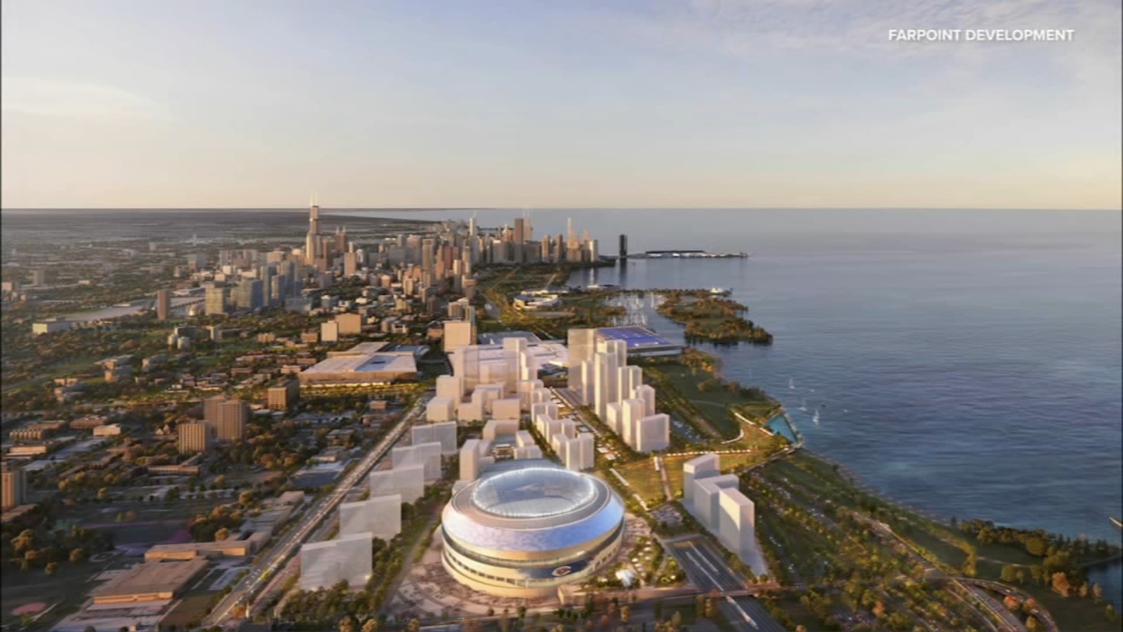 Chicago Bears new stadium: Farpoint Development release renderings of ...