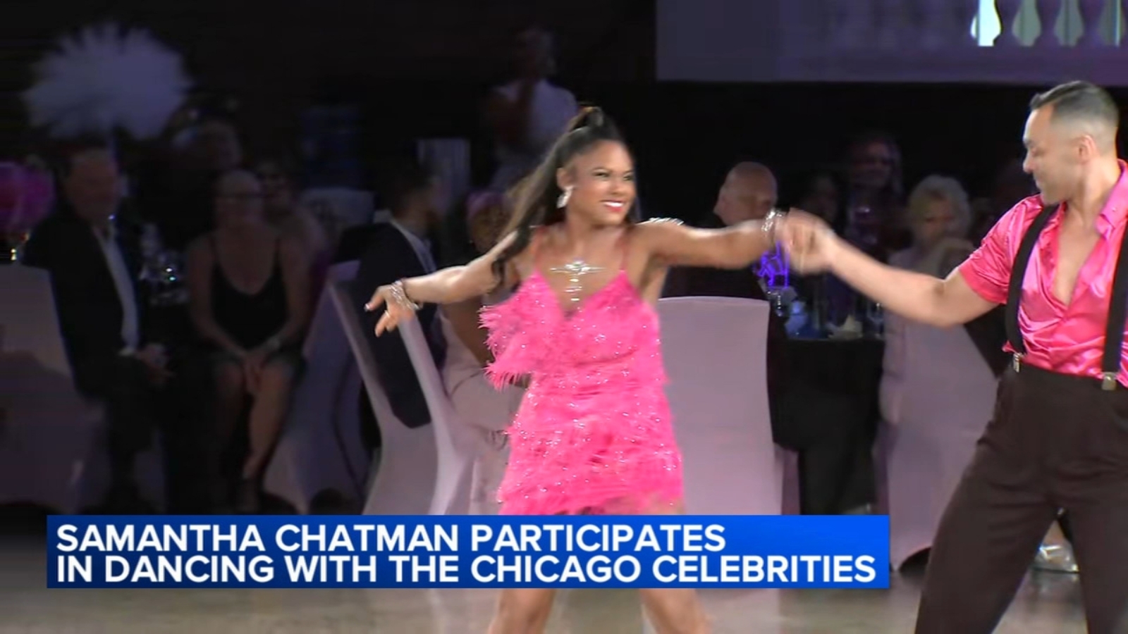 ABC7's Samantha Chatman competes in Dancing with Chicago Celebrities ...
