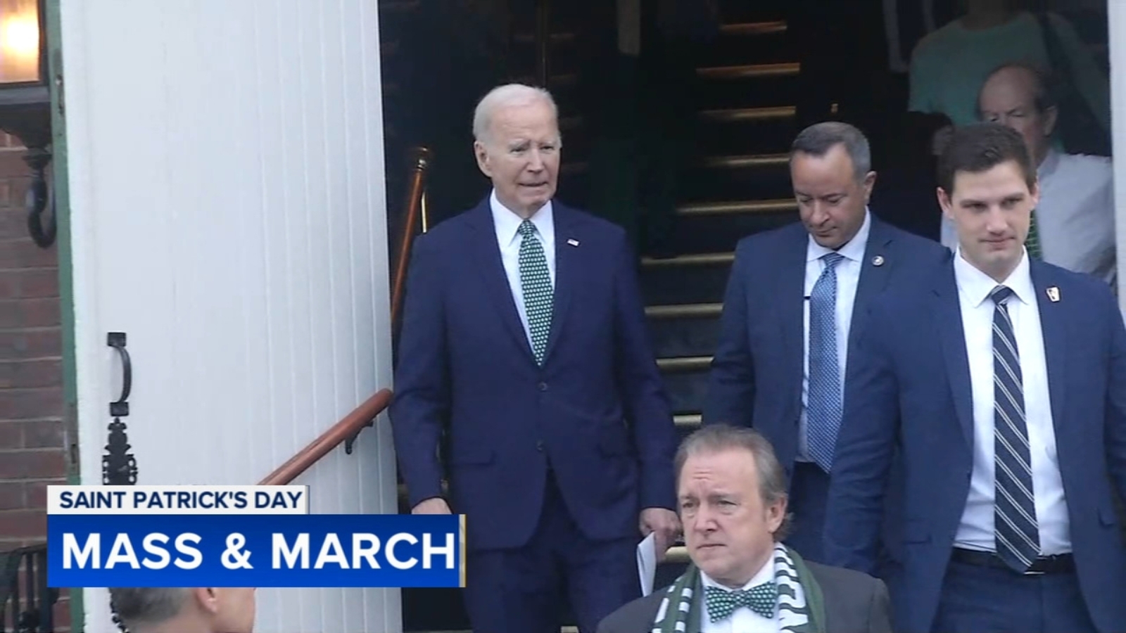 Fmr. President Biden attends St. Patrick's Day Mass in Wilmington ...