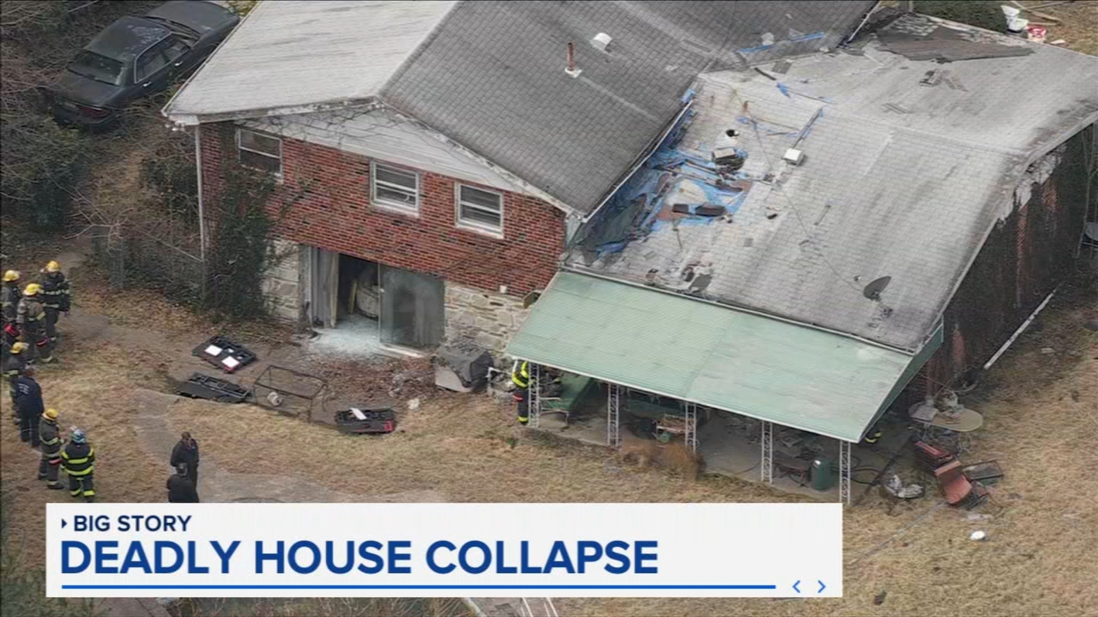 Woman found dead after home's first floor collapses into basement in ...