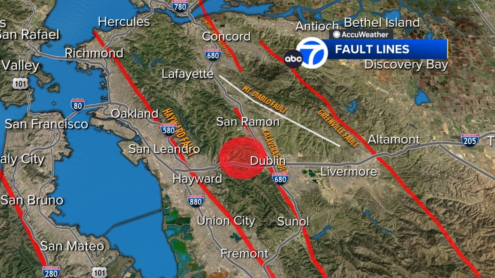 Earthquake Bay Area: Magnitude 3.9 quake strikes near Dublin, USGS says ...