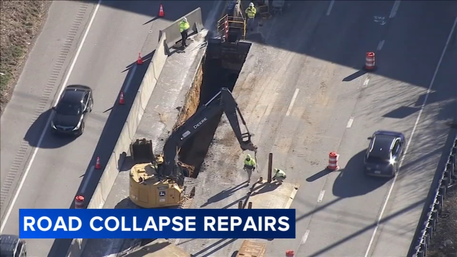 PennDOT working to repair Route 30 after roadway collapse caused by ...