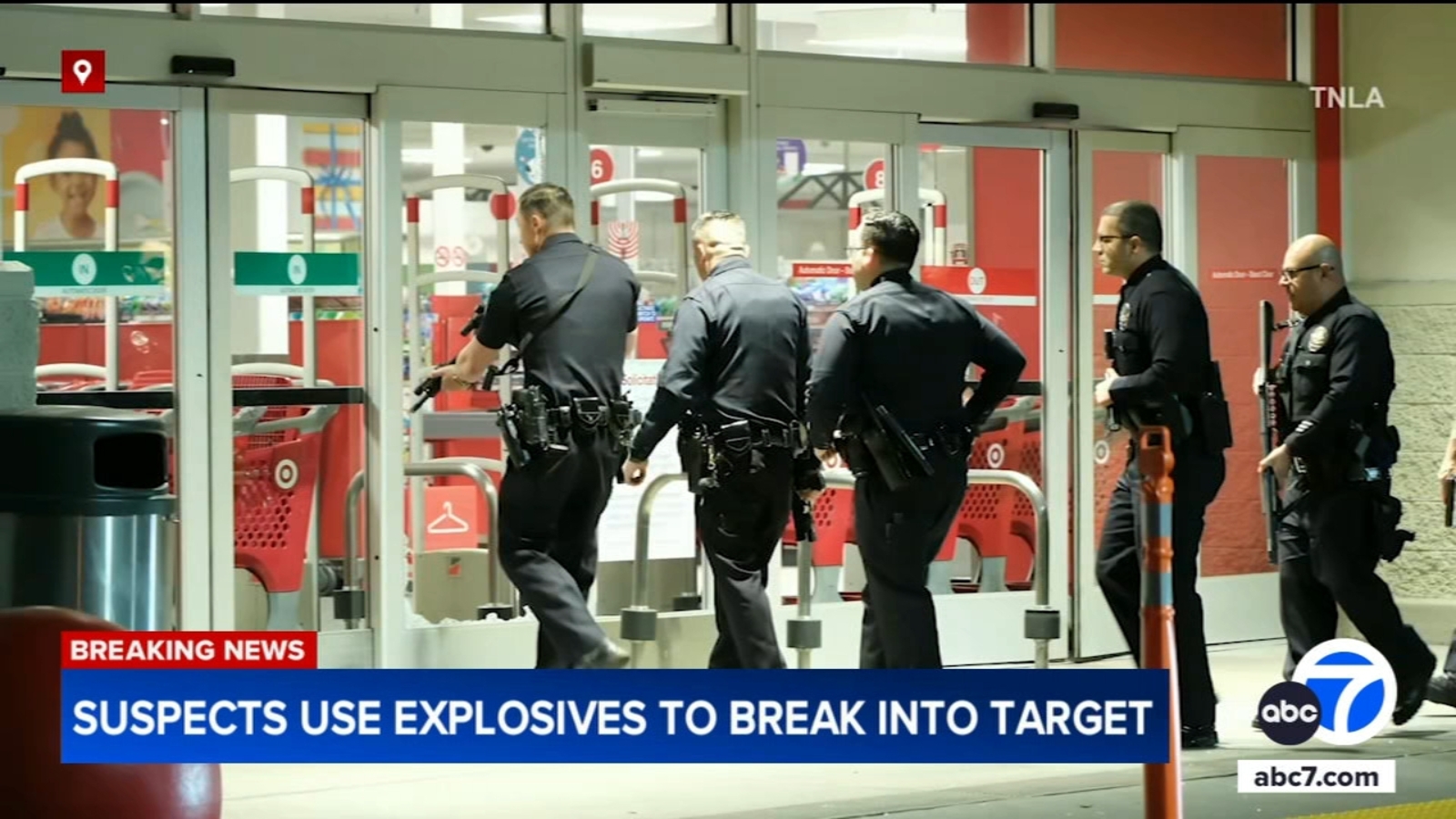 Suspects used explosives to break into Target, ATM in West Hills, Los ...