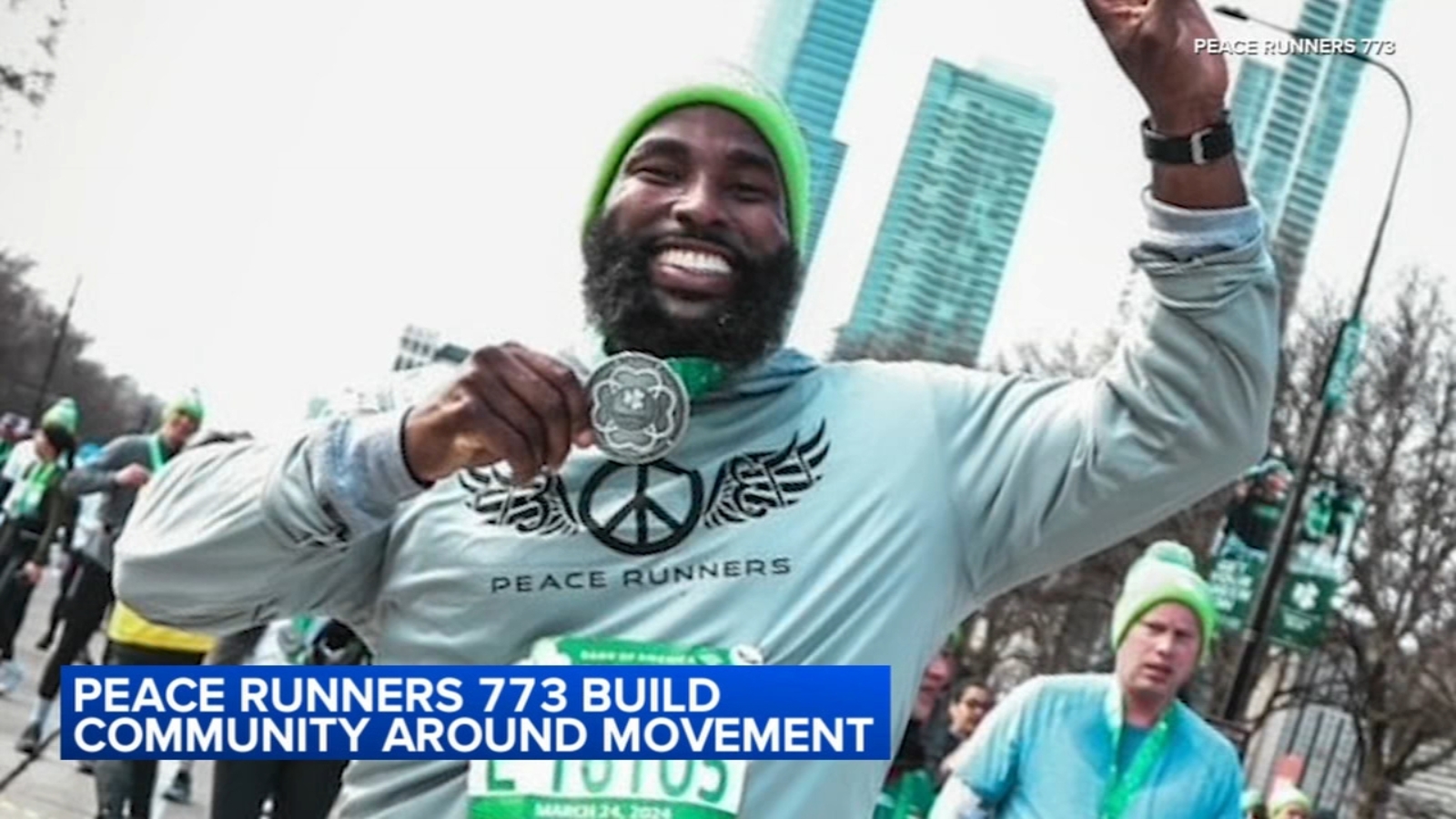 Peace Runners 773 build community around movement - ABC7 Chicago
