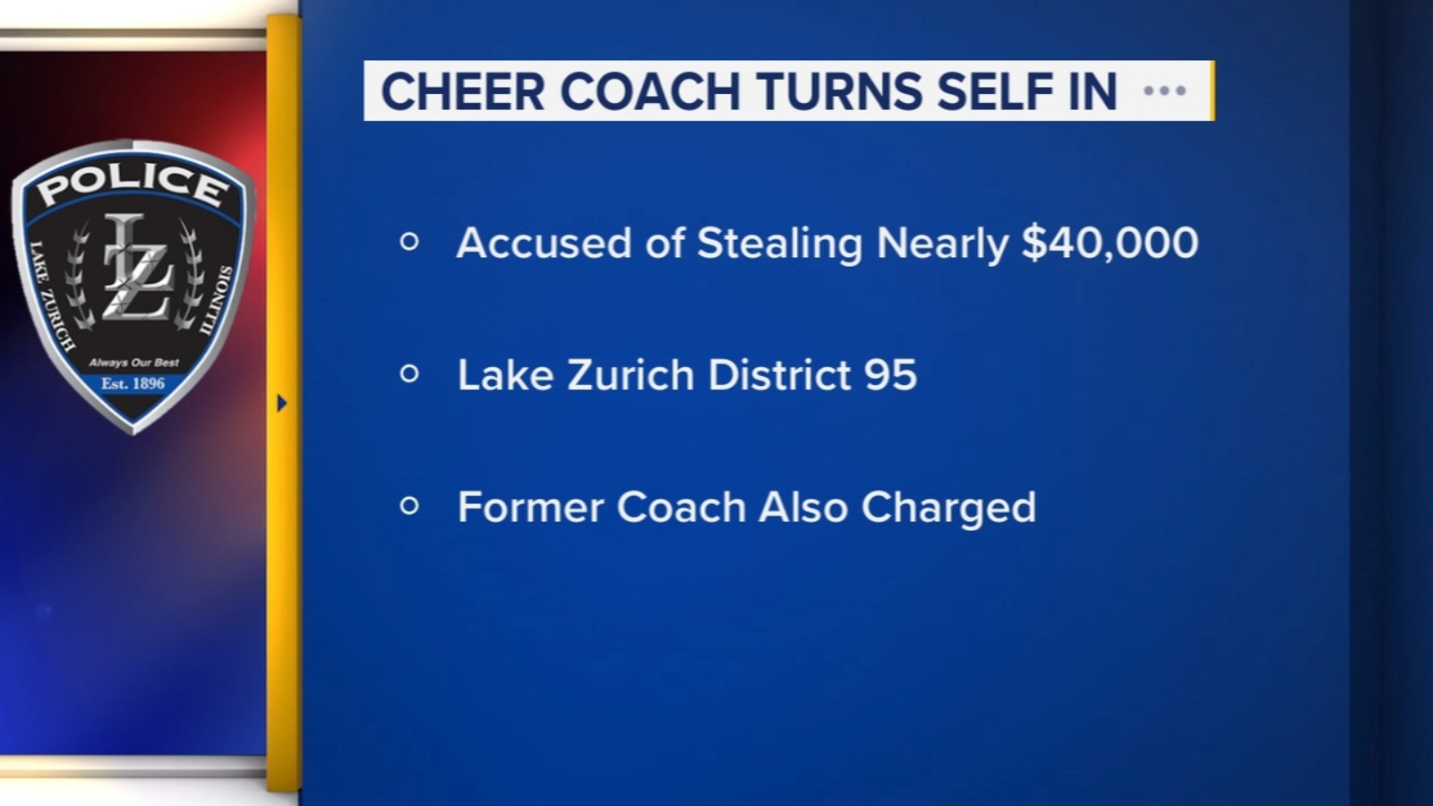 Cheer coach Kaylin Dietrich charged with stealing $38K from Lake Zurich ...