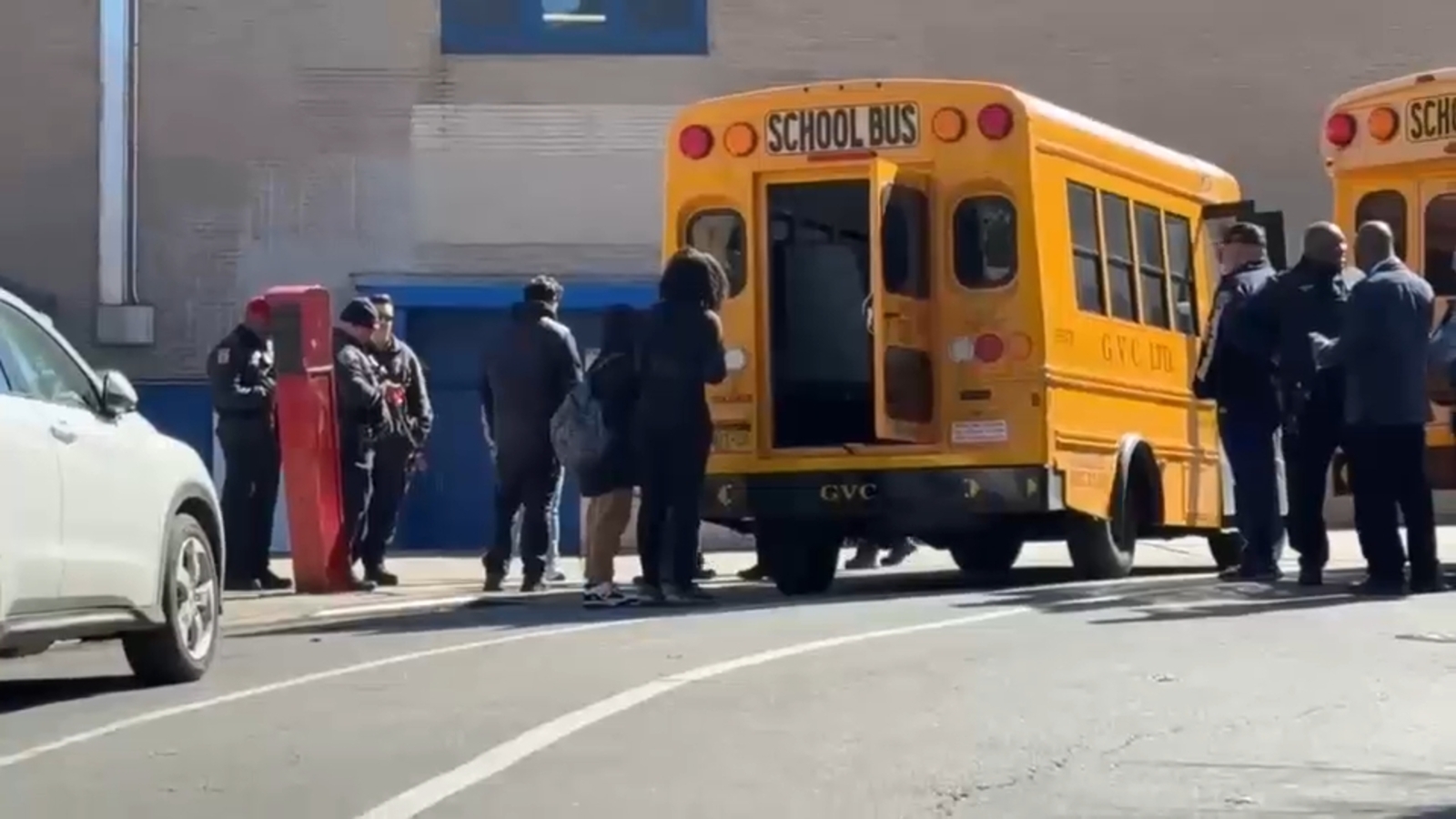 School bus carrying students with special needs hit by gunfire in ...