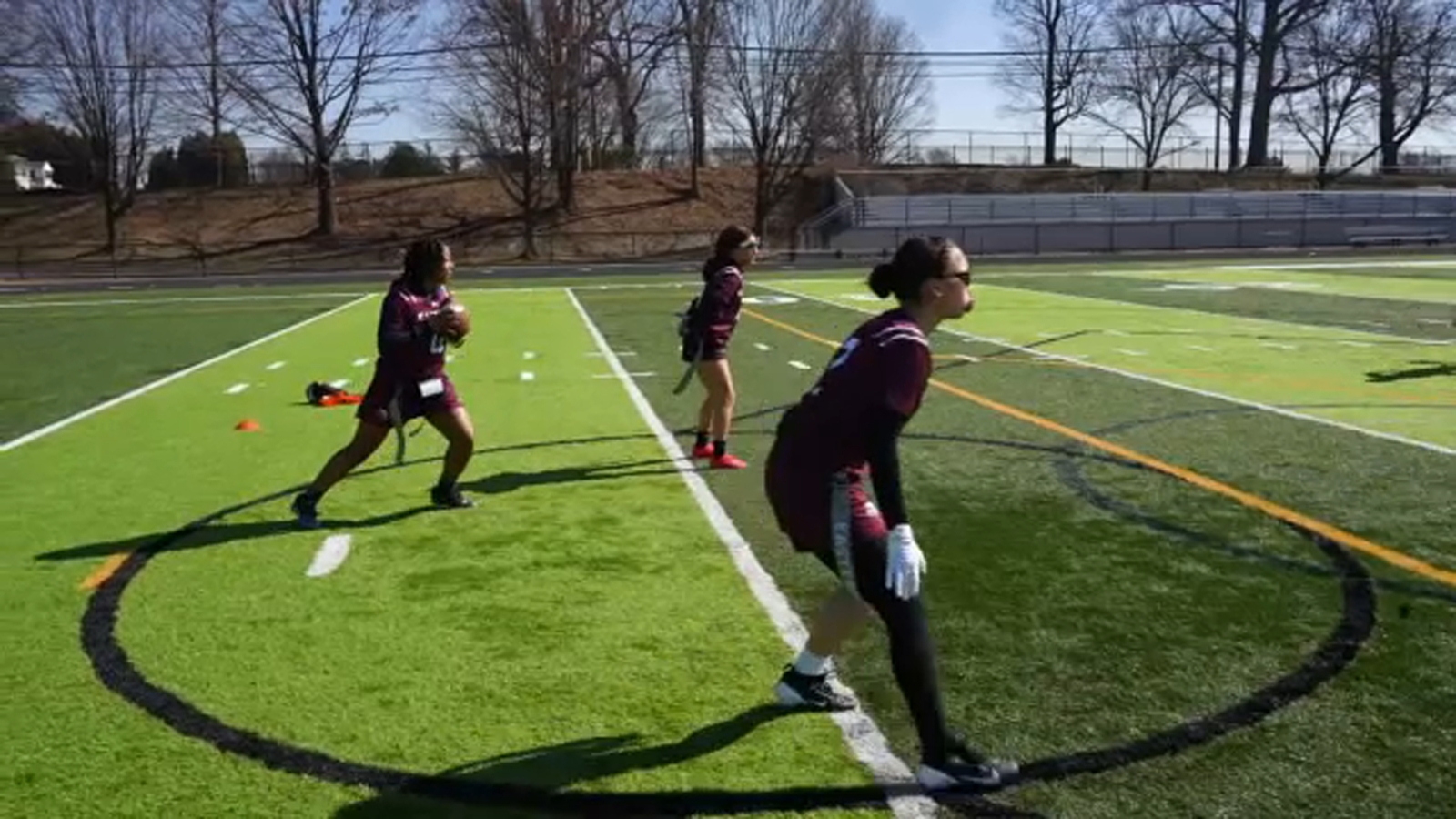 Eastern University leading the way in college women's flag football ...