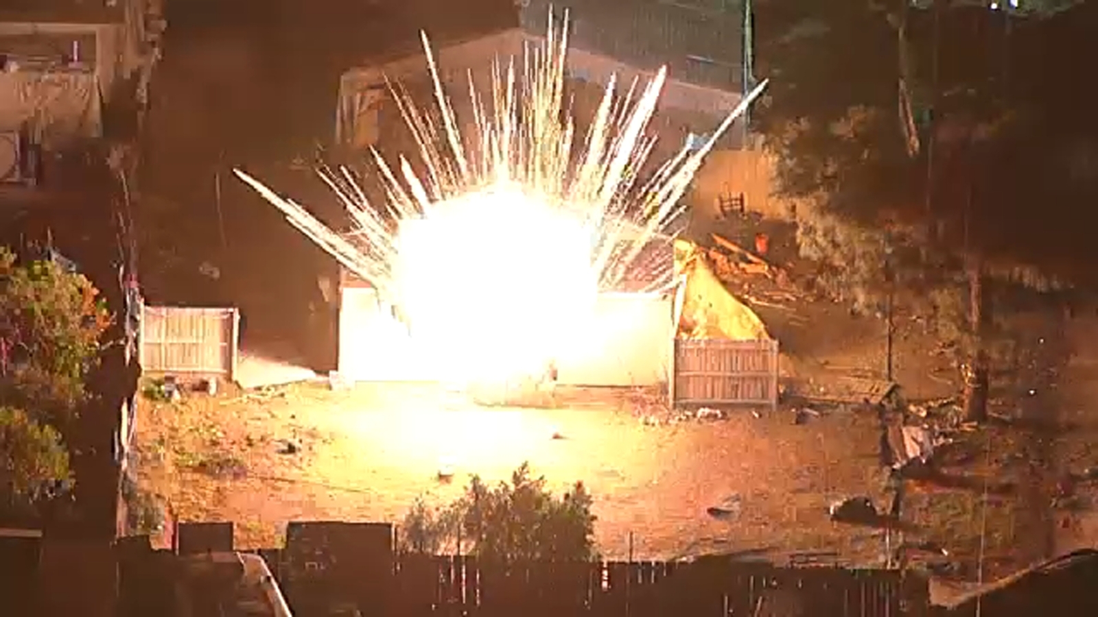 Pacoima house explosion: Los Angeles, CA crews intentionally set ...