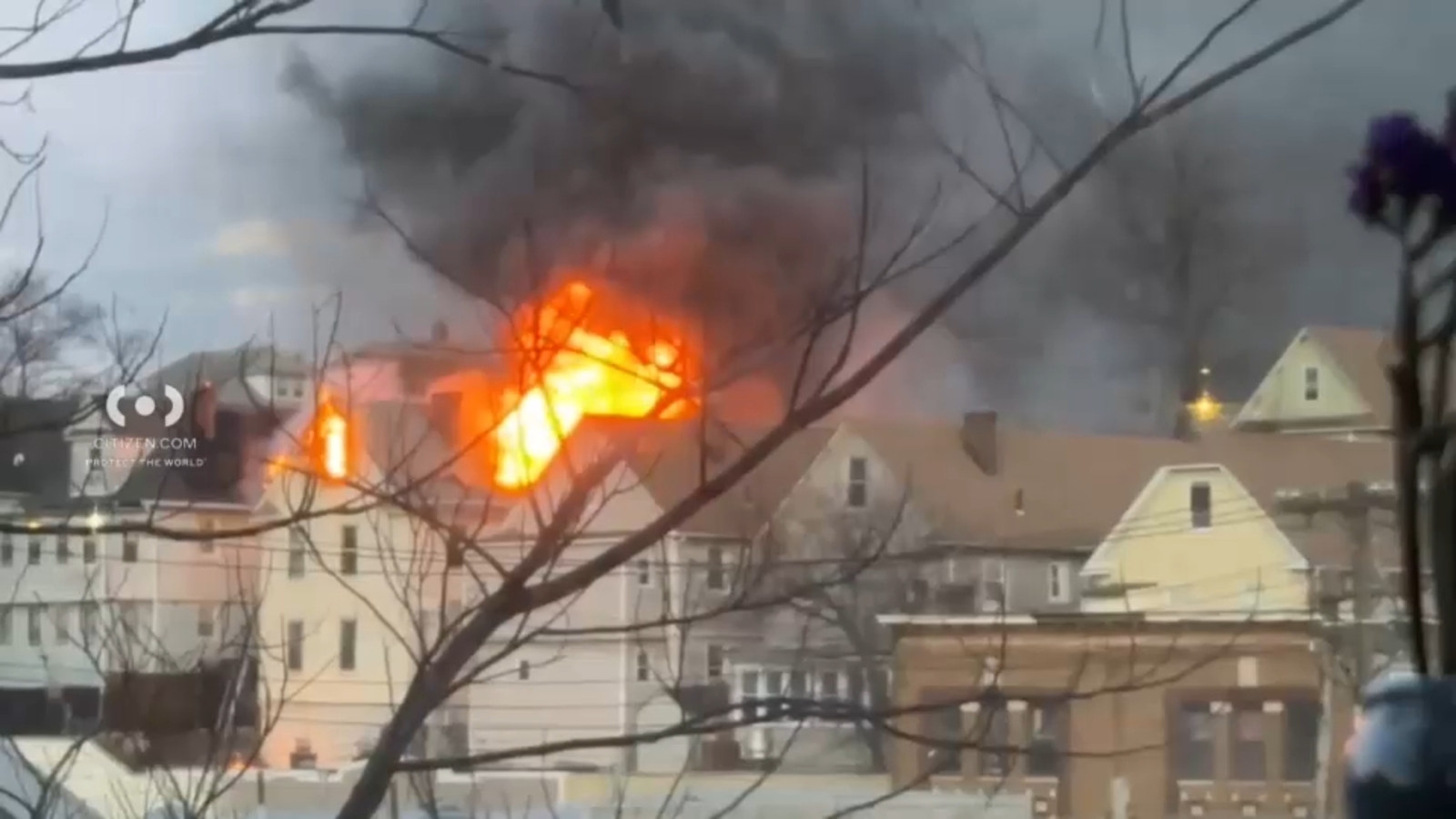 Three firefighters injured after flames tear through home on Staten Island - ABC7 New York