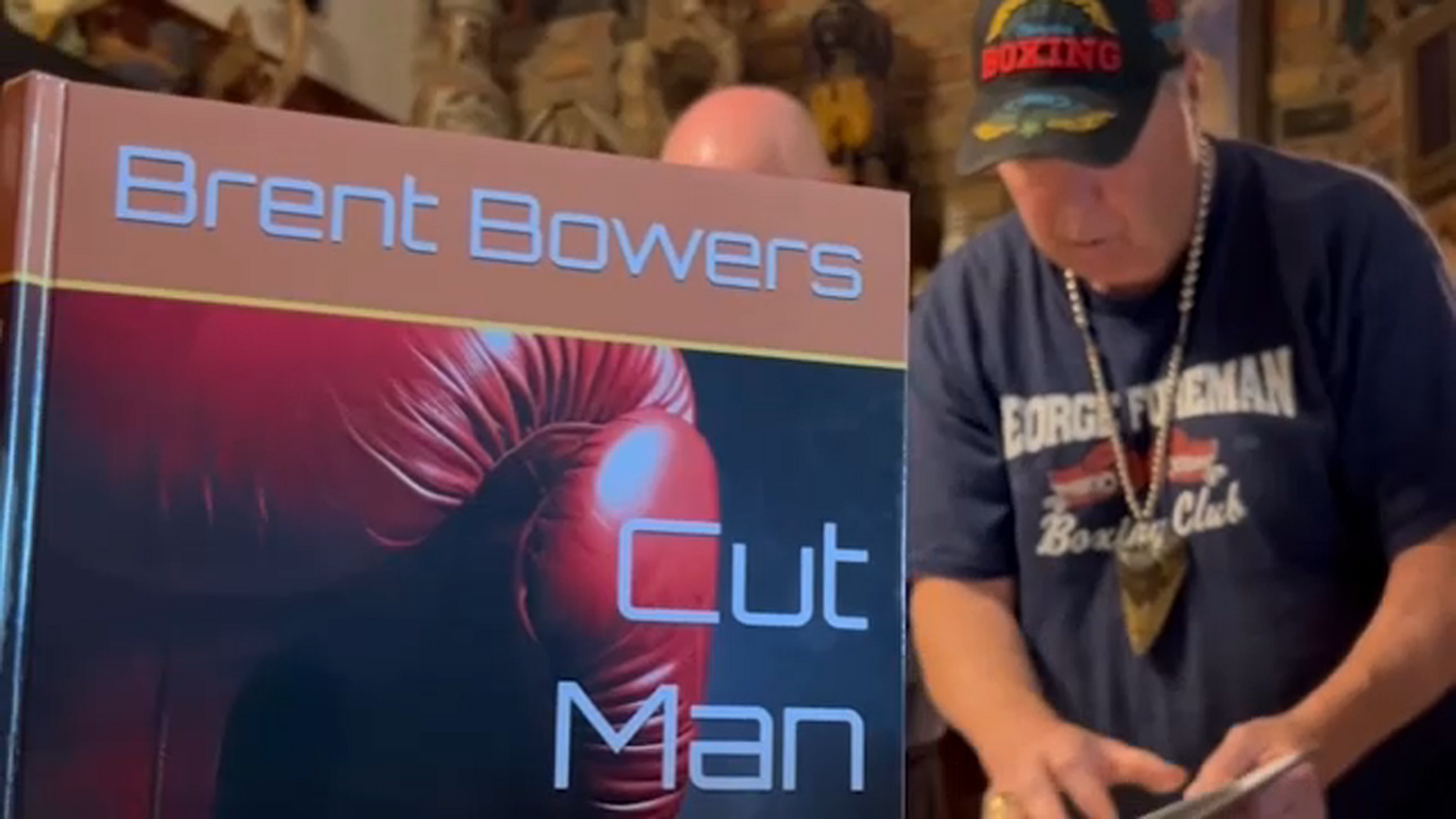 Heavyweight boxing legend George Foreman's sparring partner Brent ...