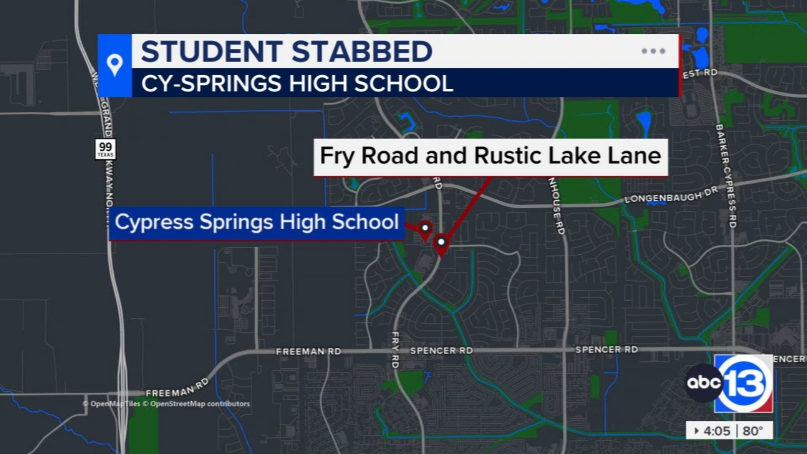 Cypress Springs High School student stabbed during altercation in ...