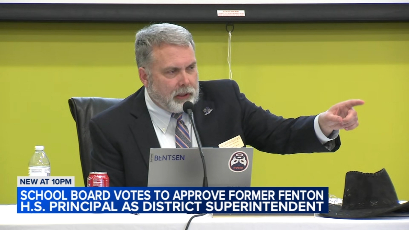 Fenton High School Board votes to elevate interim superintendent Samuel ...