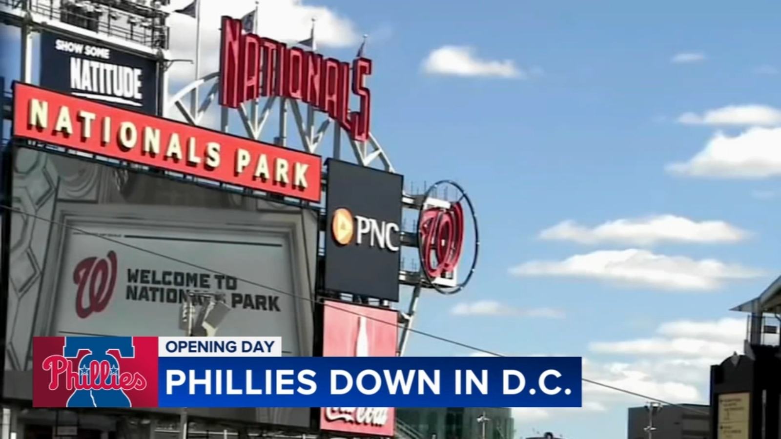 Philadelphia Phillies fans bus to DC for MLB season opener against the ...