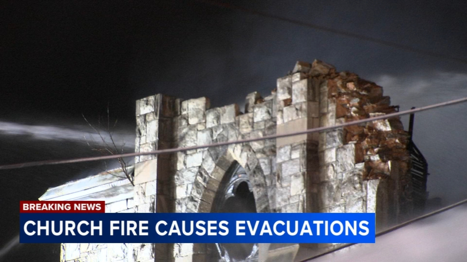 Church fire in Philadelphia's Port Richmond section causes evacuations ...