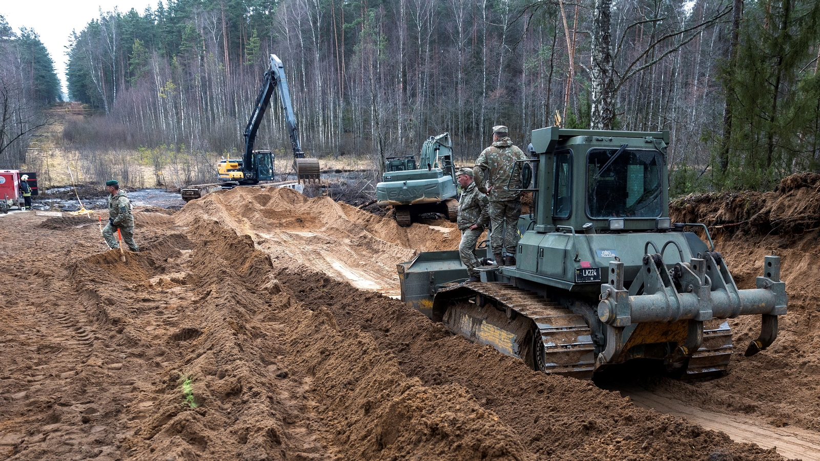 Search for 4 missing US soldiers in Lithuania now recovery mission, swamp may have swallowed ...