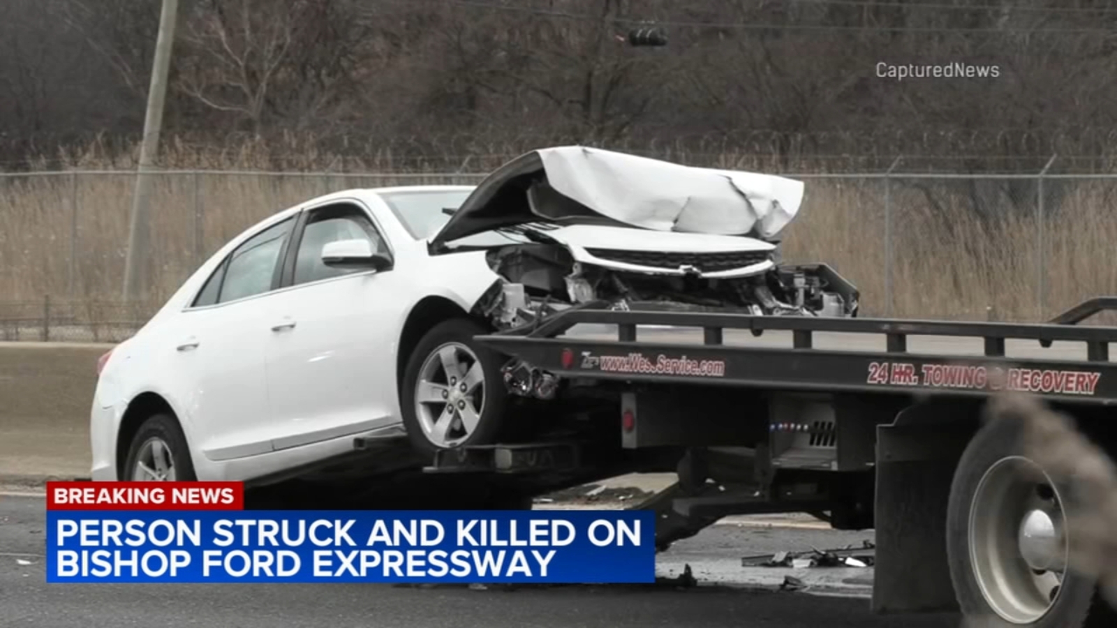 Person involved in Chicago crash on Bishop Ford, or I-94, near 115th ...
