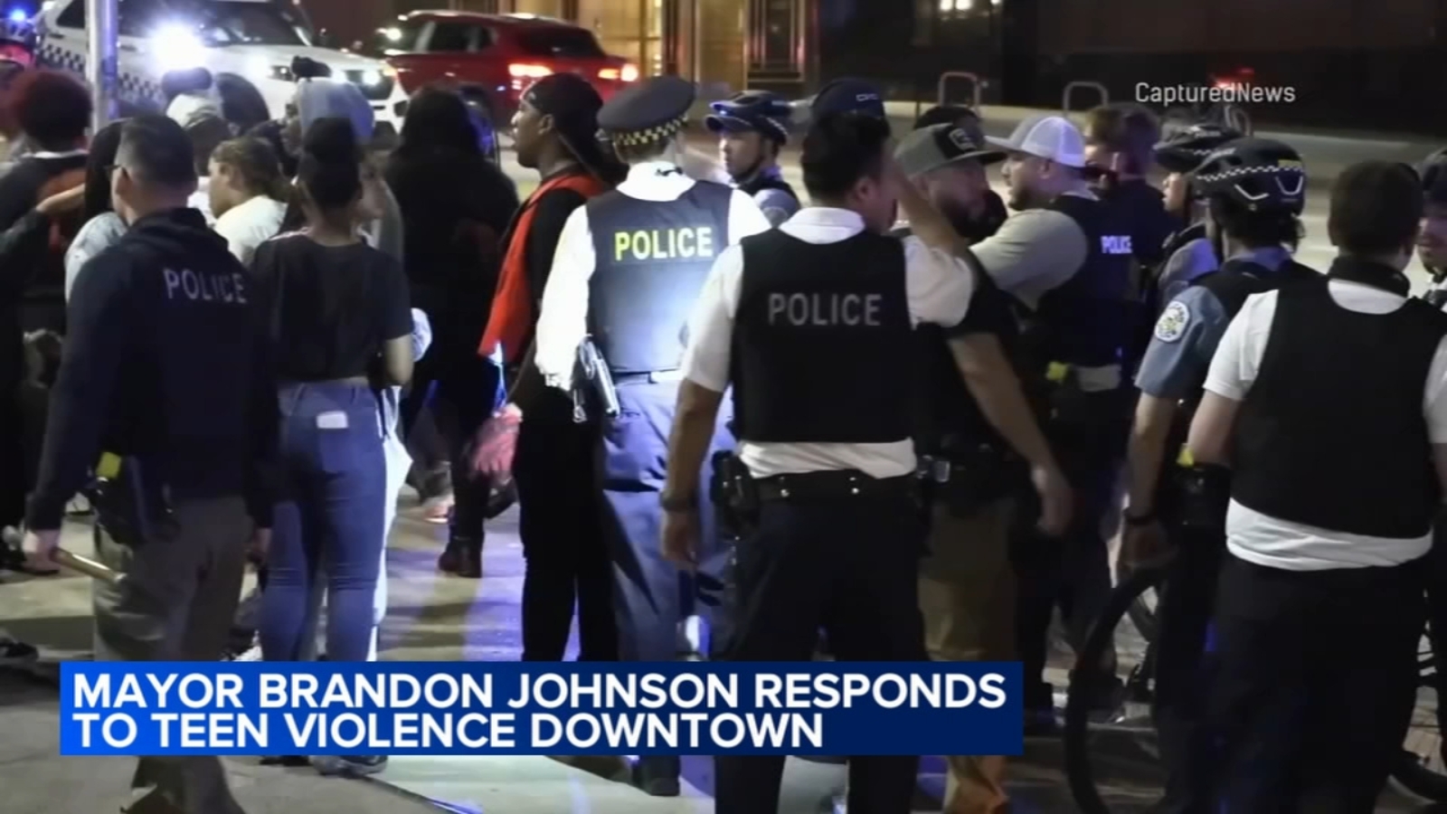 Chicago shooting injures boy, 15, as large crowd of teens seen on North ...