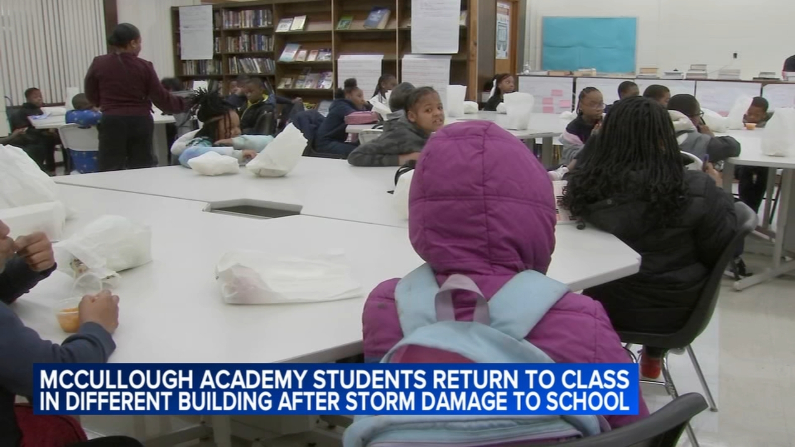 Gary McCullough Academy students return to class at temporary site ...