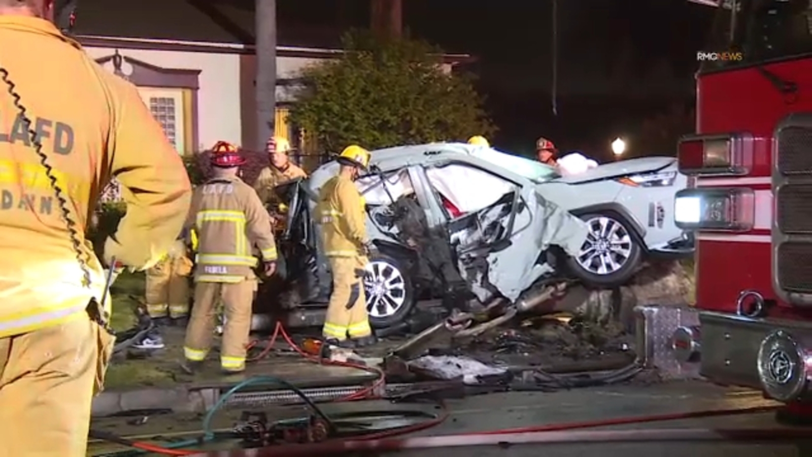 Lamborghini driver flees after Hancock Park hit-and-run crash leaves 1 dead, another critically ...