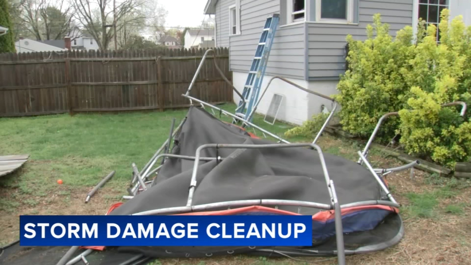 Residents clean up after severe storms roll through South Jersey - 6abc ...