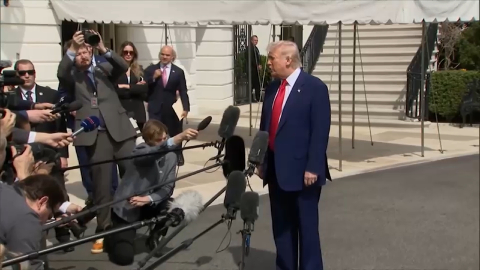 Mayor Eric Adams rides subway with President Donald Trump's ...