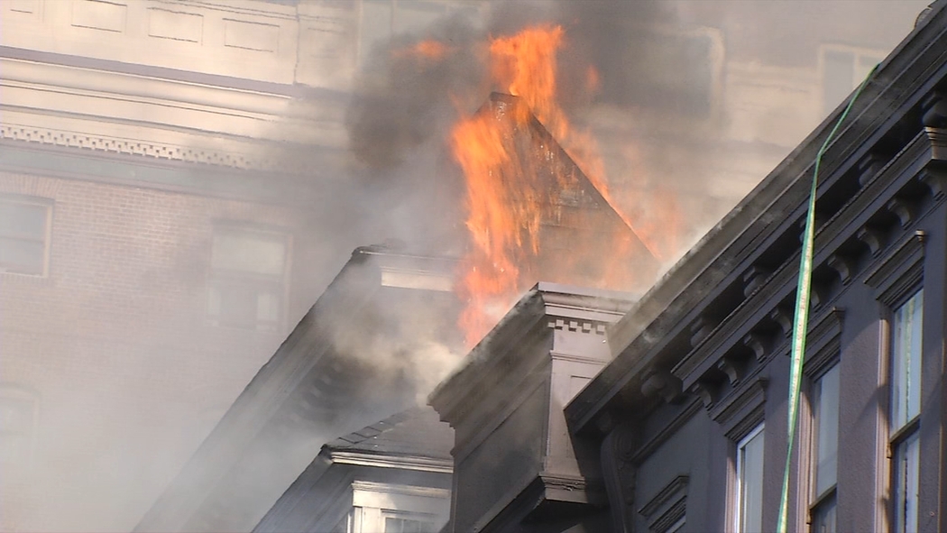 Old Burning Office Building Office Building On FIRE | Teardown