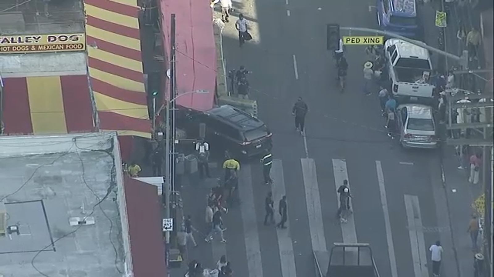 At least 9 people, including children, injured after minivan crashes ...