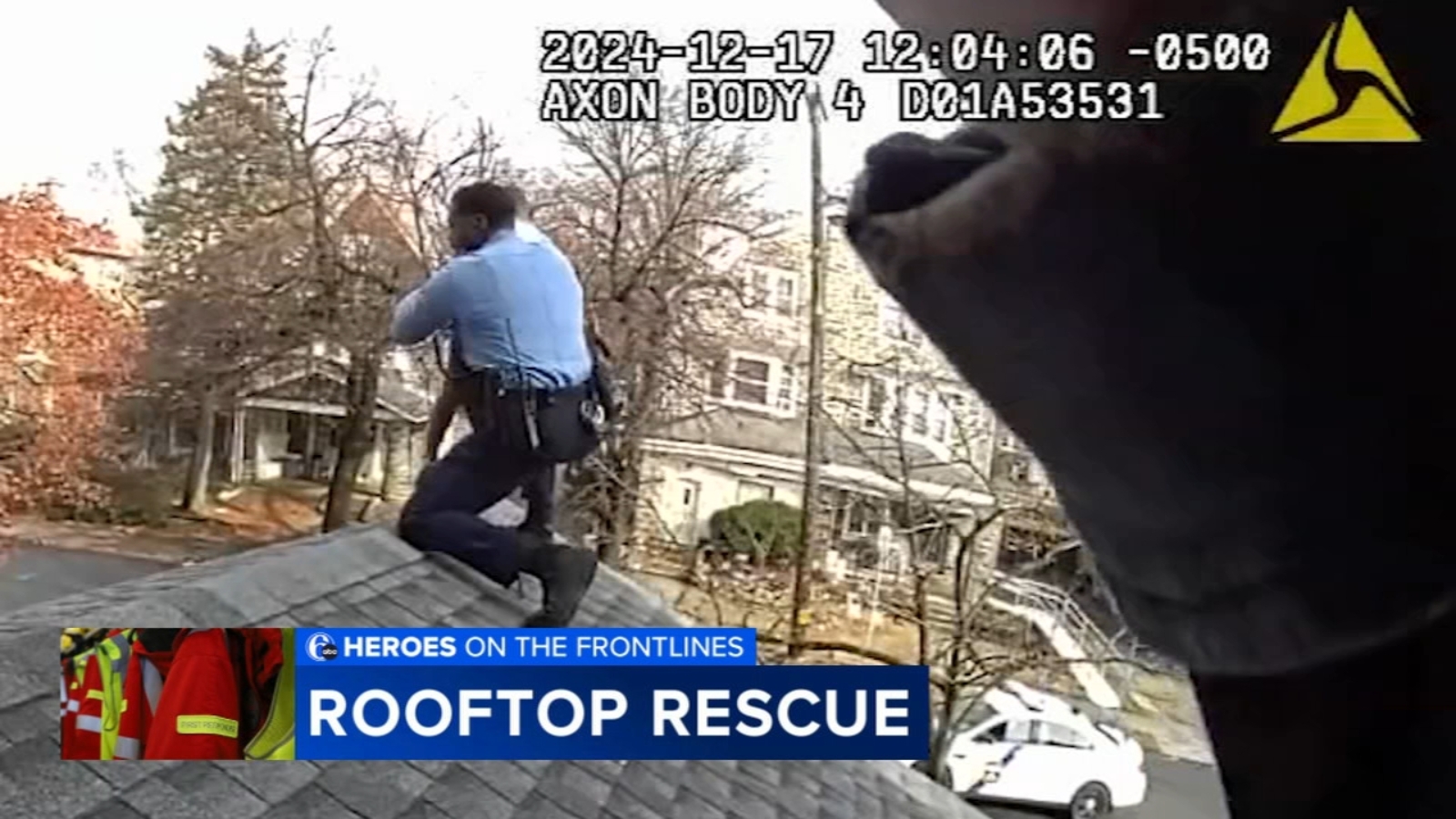 Philadelphia police officer sets aside fear of heights to rescue child ...
