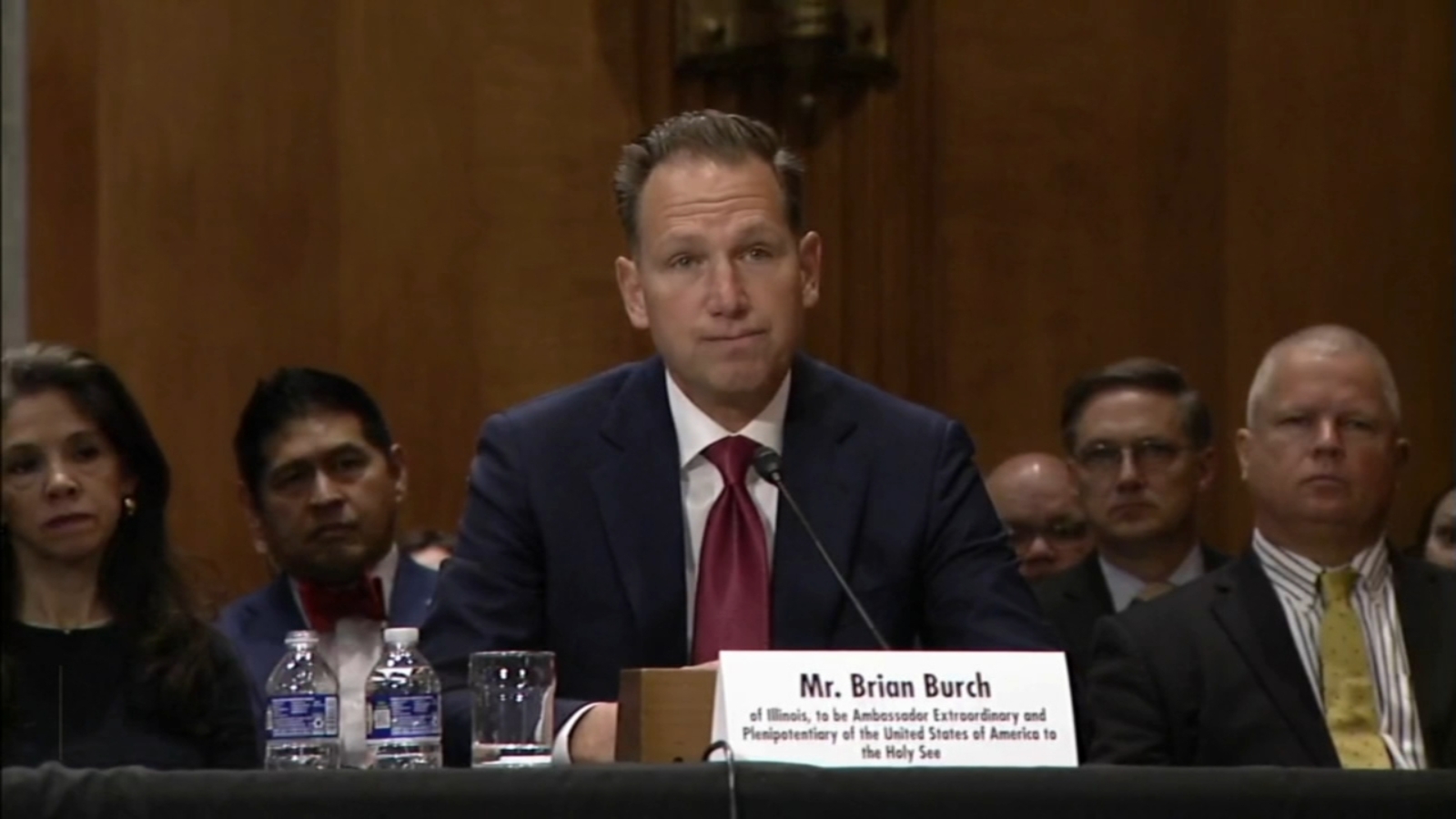 Brian Burch, Lombard, Illinois nominee for ambassador to the Vatican ...